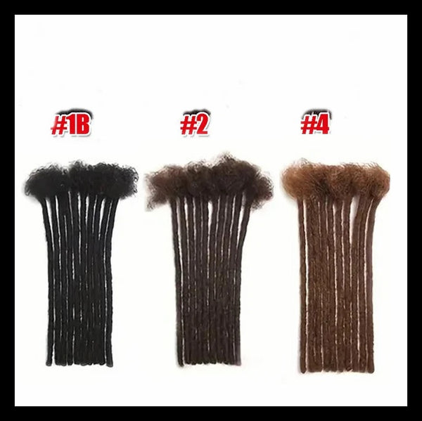 Handmade Dreadlock Extensions – 100% Human Hair Crochet Locs for ...